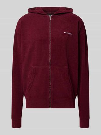 Pegador Oversized Fit Sweatjacke mit Label-Detail Modell Mezzano