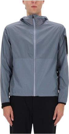 HUGO BOSS Homme, Vestes, Gris, Taille: XL Veste Performance &agrave; Capuche et Fermeture &Eacute;clair Int&eacute;grale