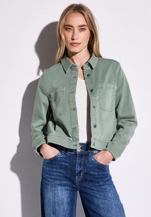 Street One Jeansjacke mit Knopfleiste