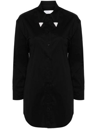 Giuseppe Di Morabito robe courte à ornements strassés - Noir