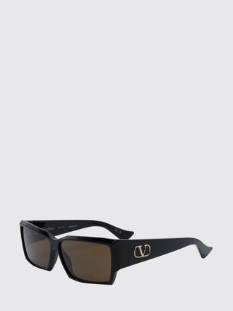Valentino Garavani Rechteckige Acetat-Sonnenbrille von mit VLogo Signature