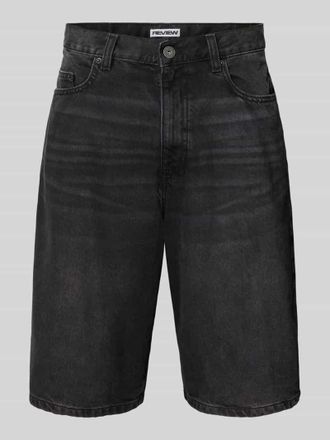 Review Jeansshorts mit Eingrifftaschen