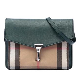 Burberry Pre-owned Macken Sac bandouli&egrave;re - Femme - Pre-owned - Beige - Taille: ONE Size