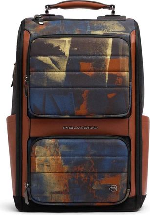 Piquadro Sac &agrave; dos ordinateur portable en cuir et r&eacute;sistant &agrave; leau 14 - Homme - Sacs - Multicolore - Taille: ONE Size