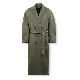 Jacquemus Femme, Manteaux, Gris, Taille: 36 FR Manteau Curvo