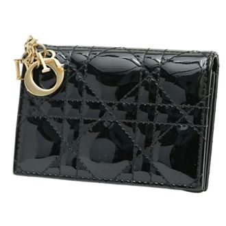 Dior Pre-owned Cuir petite-maroquinerie - Femme - Pre-owned - Noir - Taille: ONE Size