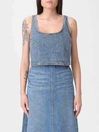 Self Portrait Top SELF-PORTRAIT Damen Farbe Blau