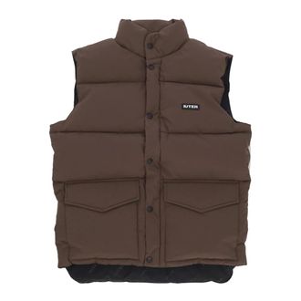Iuter Braune Daunenweste - - Jackets - Herren - Braun - XL
