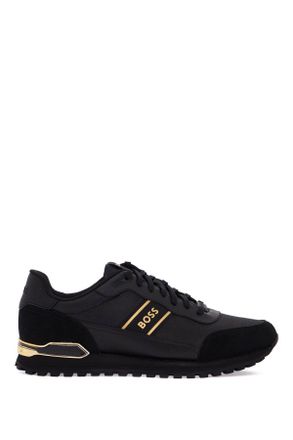 Hugo boss black and gold shoes store