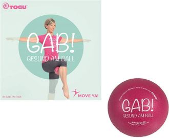Togu Redondo GAB! Ball Rubin-rot mit CD GAB