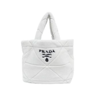 Prada Sac Montone doccasion - Femme - Pre-owned - Blanc - Taille: ONE Size