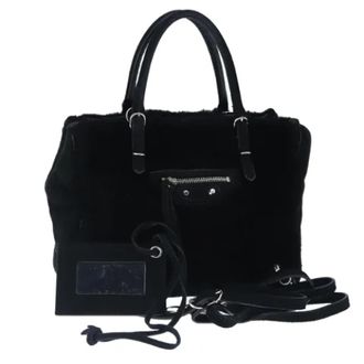 Balenciaga Pre-owned Vintage Wildleder Tote Bag - - Pre-owned - Damen - Schwarzk - ONE SIZE