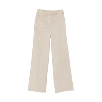 Liu Jo Femme, Pantalons, Gris, Taille: 36 FR Wide Pantalons