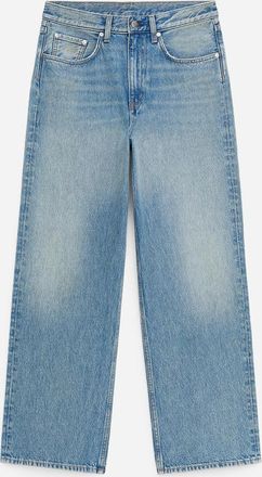 Arket CORAL Wide Jeans -Blau