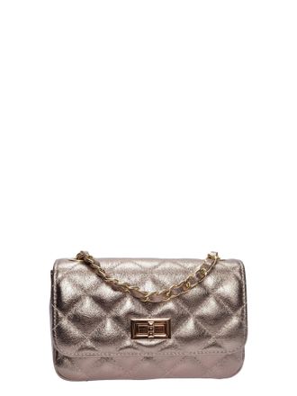 Luisa Vannini Bronze Rindsledertasche
