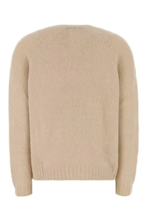 Weekend Womens Sand Alpaca Blend Ghiacci Sweater Mandorla Maglieria