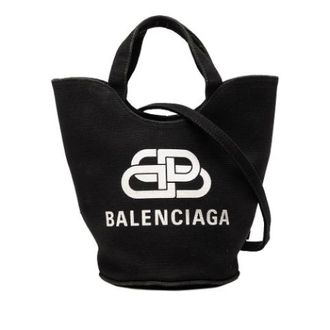 Balenciaga Pre-owned Toile sacs-balenciaga - Femme - Pre-owned - Noir - Taille: ONE Size