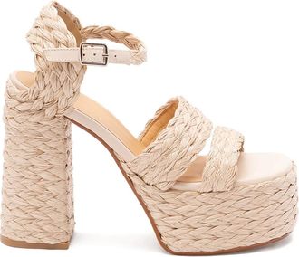 Castaner FRESA/258 raffia sandals - Nude