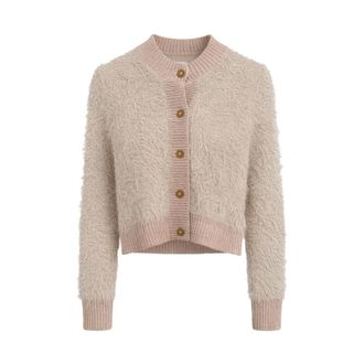 Sand Copenhagen Sand, Femme, Pulls, Beige, Taille: 38 FR Fur Knit Ayana