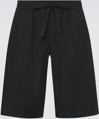 Dolce & Gabbana Bermuda-Shorts DG aus Baumwolle
