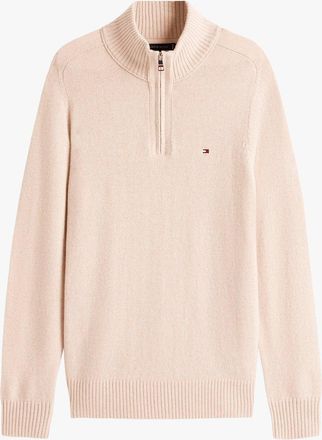Tommy Hilfiger Pull &agrave; col zipp&eacute; en laine