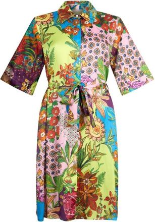 Liu Jo Femme, Robes, Multicolore, Taille: 40 FR Wa6482.2 Shirt Dress