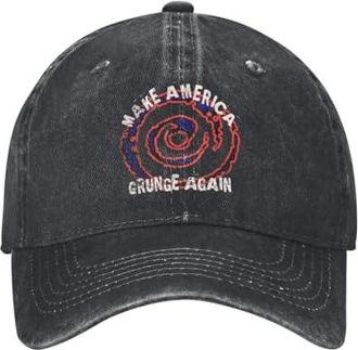 Generic Casquette dHomme, Casquette de Baseball Grunge Again Chupeau de Routier lav&eacute;e imperm&eacute;able au Soleil Logo personnalis&eacute; pour Hommes Casquettes de Baseba