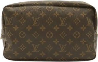 Louis Vuitton Pre-owned Monogram Pouch - Femme - Pre-owned - Brun - Taille: ONE Size