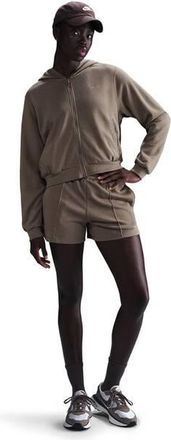 Nike Damen Shirt Sportswear Chill Terry Loose Full-Zip French Terry