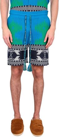 Alanui Piquet Bermudas Bermuda Shorts - Multicolor
