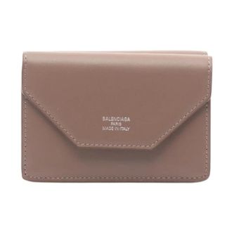 Balenciaga Pre-owned Envelope Leder Tri-Fold-Geldb&ouml;rse - - Pre-owned - Damen - Braun - ONE SIZE