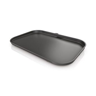 Ninja Woodfire XL flache Grillplatte, kompatibel mit Ninja Woodfire XL BBQ Grill OG850/OG901, offizielles Zubehör, antihaftbeschichtet, Schwarz XSKOGXLFPLTE