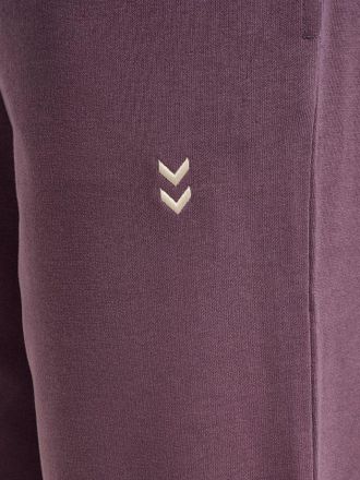 Hummel Jogginghose HMLPULSE W SWEAT PANTS mit gesticktem Chevron-Logo, aus Baumwolle und Polyester