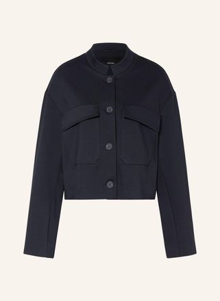 someday Someday Kastenjacke Nualin Aus Jersey blau