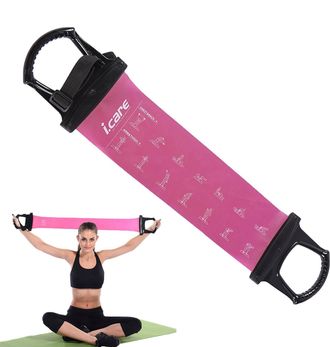 Generico Fitnessbänder, Yoga-Trainingsbänder, Widerstandsbänder, elastische Stretchbänder für Übungen, Fitness-Zubehör, E-Training