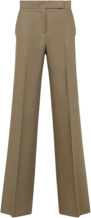 Max Mara Femme, Pantalons, Brun, Taille: 34 FR Wide Pantalons