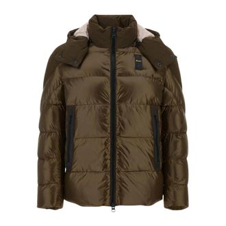 Blauer Kiernan Padded Jacket - - Jackets - Herren - Braun - M