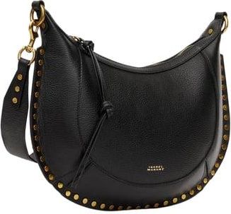 Isabel Marant Sac &agrave; main Naoko &agrave; clous en cuir lisse