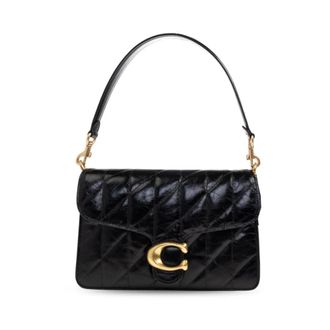 Coach Chain Tabby Schultertasche mit Steppmuster - - Bags - Damen - Schwarzk - ONE SIZE