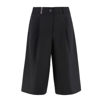 PESERICO Damen, Hosen, Schwarzk, SGr&ouml;&szlig;e