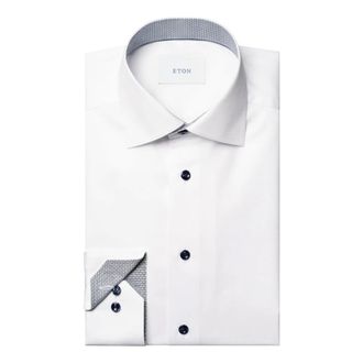 Eton Herren, Shirts, Wei&szlig;, 2XLGr&ouml;&szlig;e