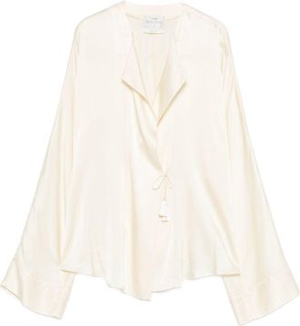 Forte_Forte Chemise en satin de soie Forte Forte