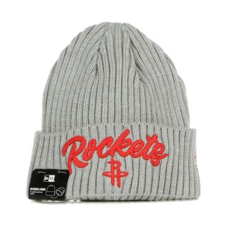 New Era Houston Rockets NBA Entwurf Beanie - - Accessories - Herren - Grau - ONE SIZE