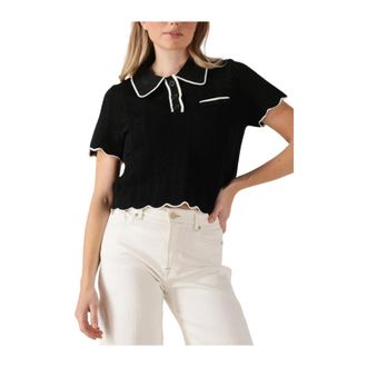 Suncoo Damen, Oberteile, Schwarzk, LGr&ouml;&szlig;e