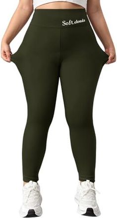 Generic Legging en polaire pour femme - Collants thermiques taille haute - Pantalon dhiver chaud - Legging dentra&icirc;nement extensible anti-cellulite - Legging d
