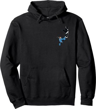 MARVEL Fantastic Four First Steps Mr. Fantastic Pocket Art Pullover Hoodie