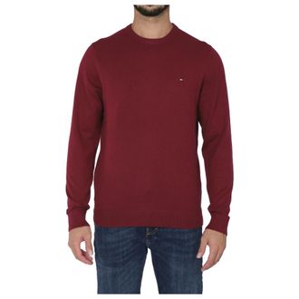 Tommy Hilfiger Rundhals-Strickware - - Knitwear - Herren - Rot - S