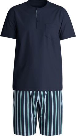 CALIDA Homme, V&ecirc;tements de nuit et de d&eacute;tente, Bleu, Taille: XL Pyjama court