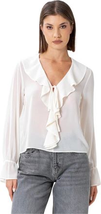 Kocca Femme, Blouses et Chemises, Beige, Taille: 44 FR Blouse Nominx