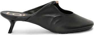 Loewe Mule Pebble Soft en cuir dagneau nappa
